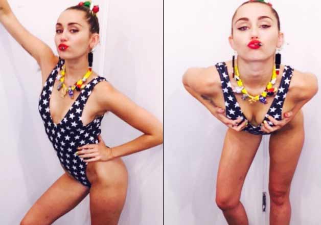 Miley Cyrus Raunchy Pics Indiatv News