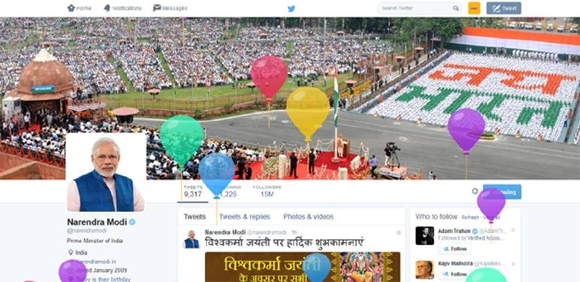 Twitter celebrates PM Modi's birthday, Google dedicates doodle to MF ...