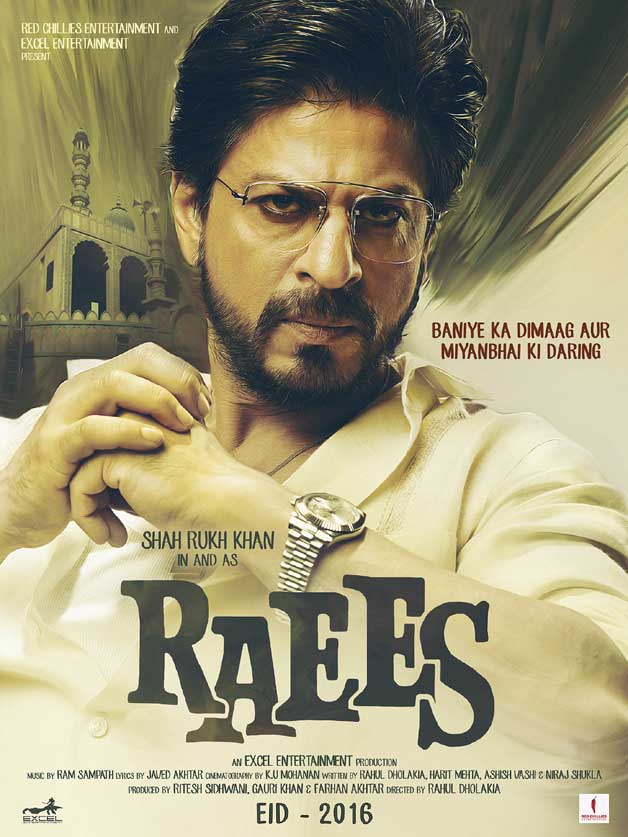 Shah Rukh Khan unveils Raees' first look before Eid | IndiaTV News ...