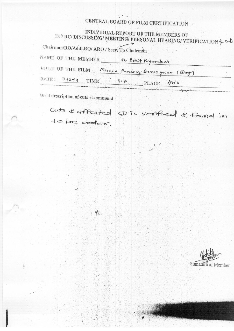 How is a Film Certified by the Censor Board (CBFC)? | Bollywood News ...