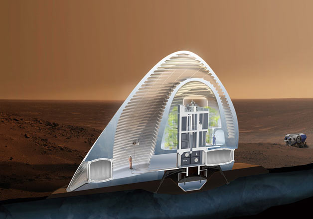 Imagine Home on Mars: Ice shelter design wins NASA award | World News ...