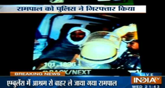 Baba Rampal arrested from Satlok Ashram | India News – India TV