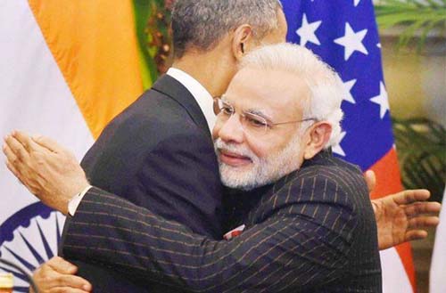 In Pics: PM Modi wears bandgala suit striped with his own name | India ...