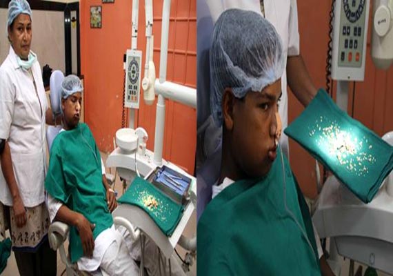 232 teeth extracted from a teenager!